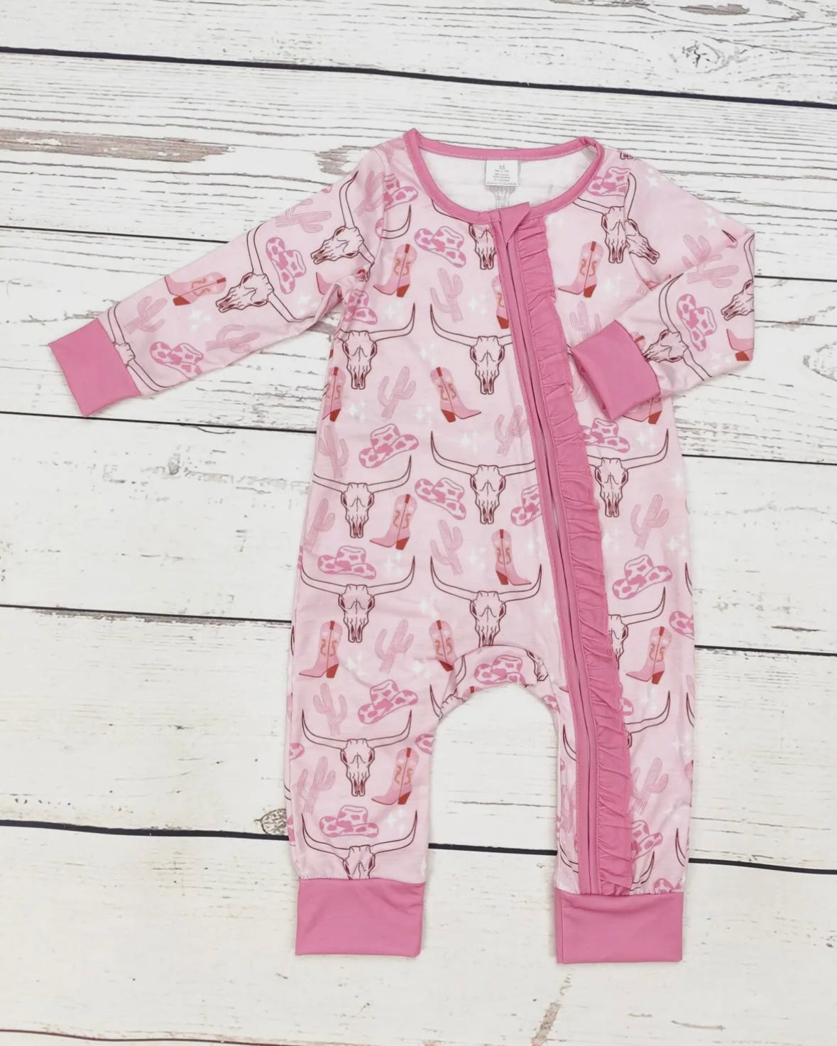 Pink Western Romper – Westfork Ranch Company